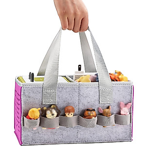 Case for Toniebox Starter Set - Bag for Tonies Box Kids Hard Case with Handle | Portable Travel Portable Carry Case for Toniebox Starter Set Compatible with Tonies Figure (Purple)