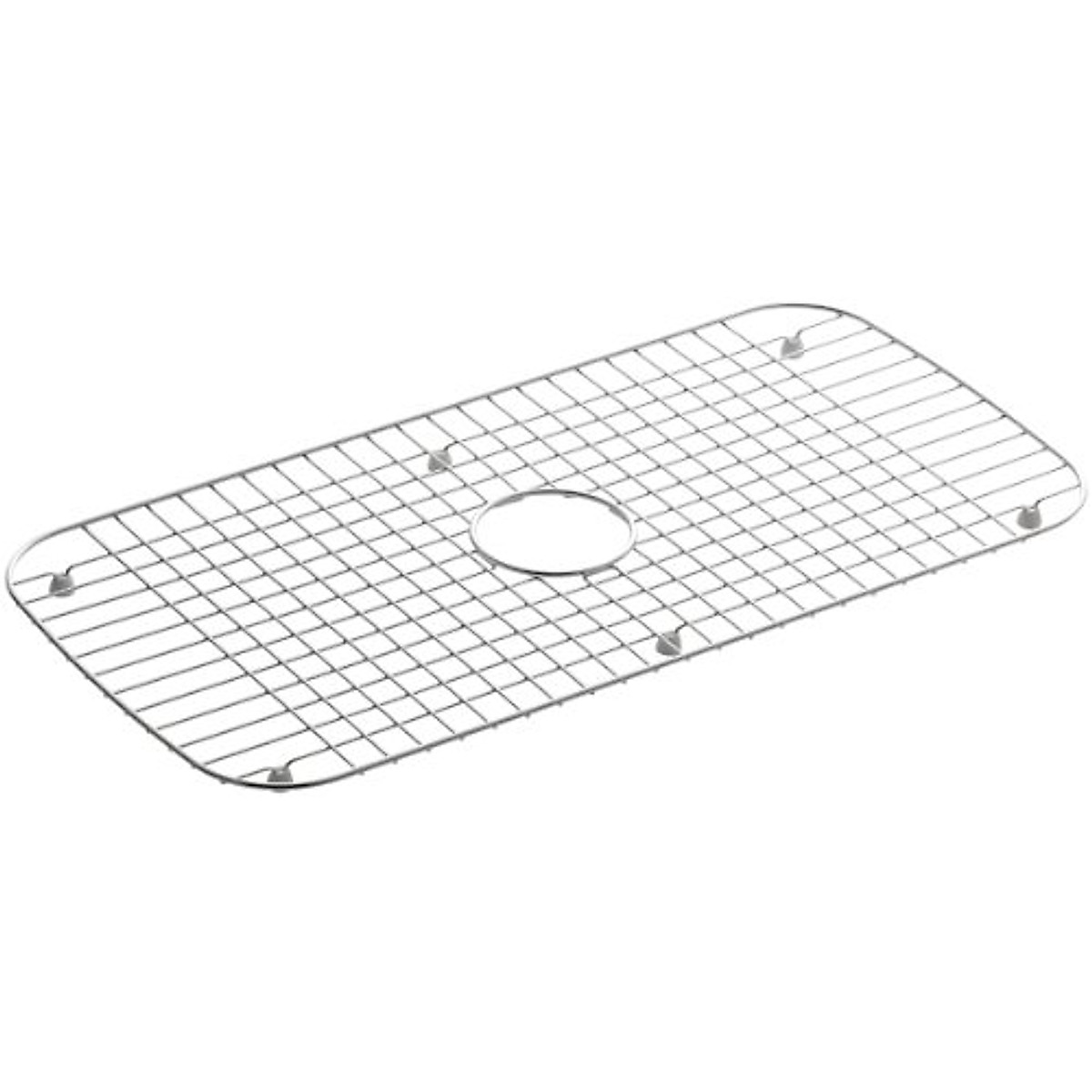 KOHLER K-3133-ST Undertone Verse Sink Rack, 27-1/2 in x 13-3/4 in, Stainless Steel