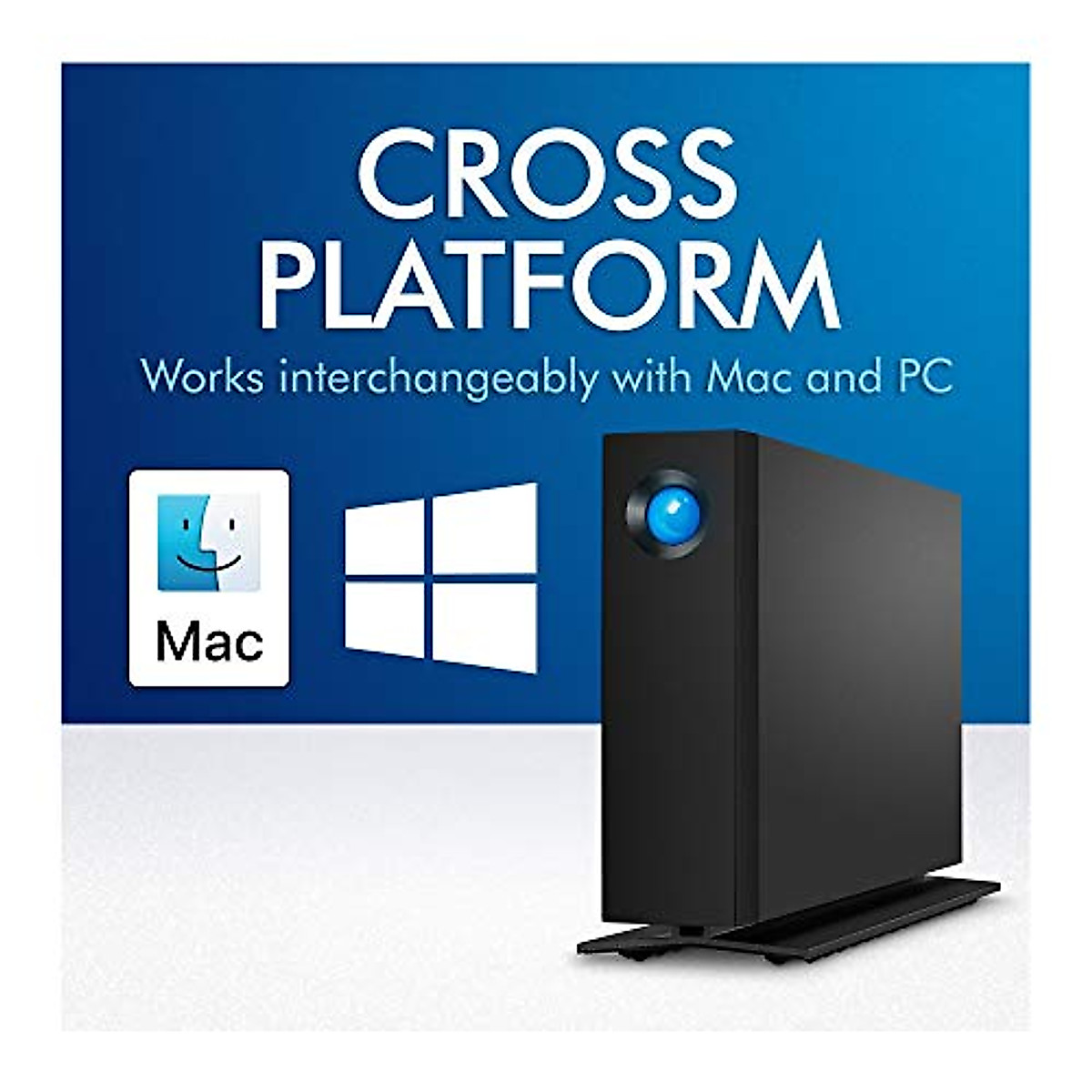 LaCie D2 Professional 16Tb, External Hard Drive, Black (Stha16000800)