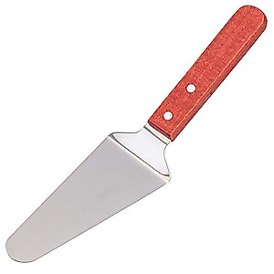 Tosnail 12 Pack Stainless Steel Pie Server Pizza Spatula Cake Cutter Slicer with Wooden Handle