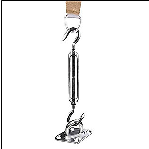 LOVE STORY Hardware Kit 6 Inches 316 Stainless Steel for Rectangle and Square Sun Shade Sail Installation