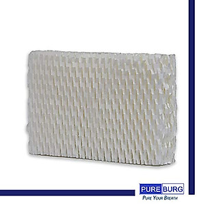 PUREBURG WF813 Humidifier Wick Filters Compatible with Relion WF813 Relion RCM832 RCM832N RCM-832N DH832 DH-832 Duracraft DH-830 Honeywell HC832 Robitusin DH-832 ProCare PCCM-832N AC813,4-Pack