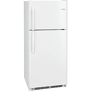 Frigidaire FFHT2033VP 30" Top Mount Refrigerator with 20.5 cu. ft. Total Capacity, LED Lighting, Store More Crisper Drawers, in Pearl White