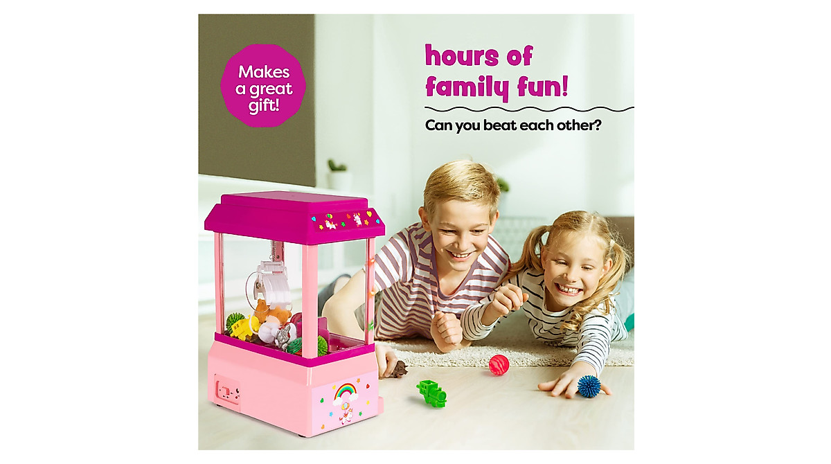 Candy Claw Machine for Kids - Mini Arcade Claw Game | Hoovy