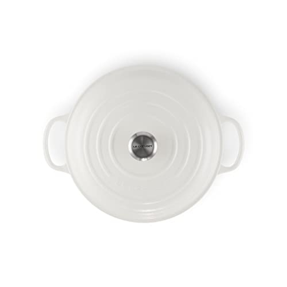 Le Creuset Enameled Cast Iron Signature Braiser, 3.5 qt., White