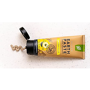 Redmond Earthpaste - Natural Non-Fluoride Toothpaste, 4 Ounce Tube (2 Pack, Lemon Twist)