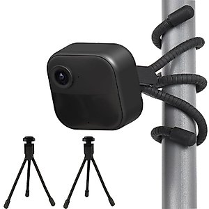 Uogw 2 Pack Flexible Tripod Mount Compatible with Blink Outdoor 4 (4th Gen),Blink Outdoor (3rd Gen) XT3,Blink XT2/XT,Blink Mini,Wall Mount Bracket,Attach Your Blink Home Camera Everywhere