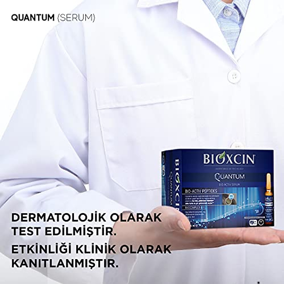Bioxcin Quantum Hair Serum with Bio Activ Peptides (15x6 ML / 15x0.20 fl oz)