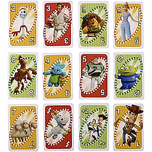 Mattel Games UNO Featuring 4 -Kids and Family Card Game