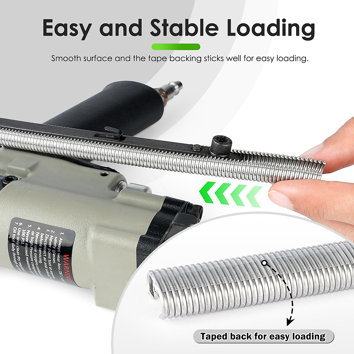 China-top Silver SC760 16 Gauge 5/8'' Crown C Ring Staples C-Rings Hog Rings