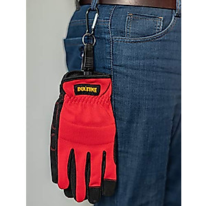 DULFINE High Performance Work Gloves For Men(3 Pairs Pack), High Dexterity Touch Screen For Multipurpose,Excellent Grip (Large)