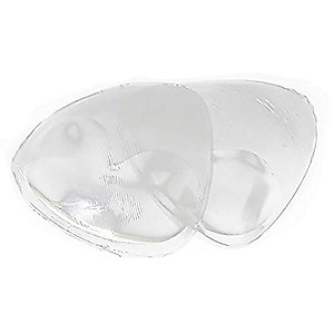 Silicone Bra Pad, Invisible Bikini Pad Insert Push-Up Swimsuit Underwear Chest Pad Water Proof & Quick Dry(Clear)