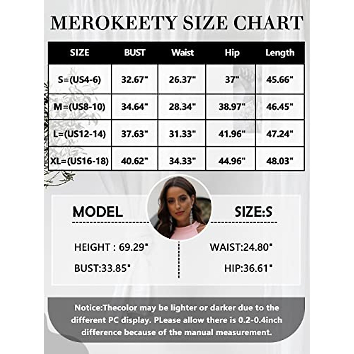 MEROKEETY Women's Sexy Halter Neck Sleeveless Evening Dress Slim Split Mermaid Prom Dresses,Black,XL