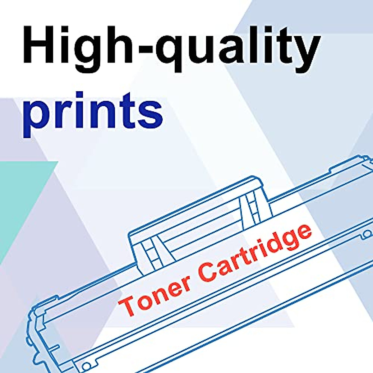 MLT-D111S Toner for SL-M2020W SL-M2070W/FW - Compatible Toner Cartridge Replacement for Samsung 111S 111L MLT-D111S MLT-D111L Compatible with Samsung Xpress M2022W M224W M2070FW M2070W Printer