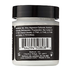 Mehron Makeup Setting Powder | Loose Powder Makeup | Loose Setting Powder Makeup 1 oz (28 g) (Ultra White)