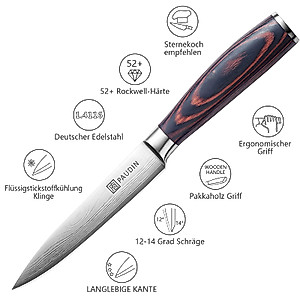 PAUDIN Cleaver Knife + Utility Knife