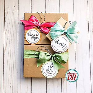 Avery Elle Clear Set, Everyday Circle Tags