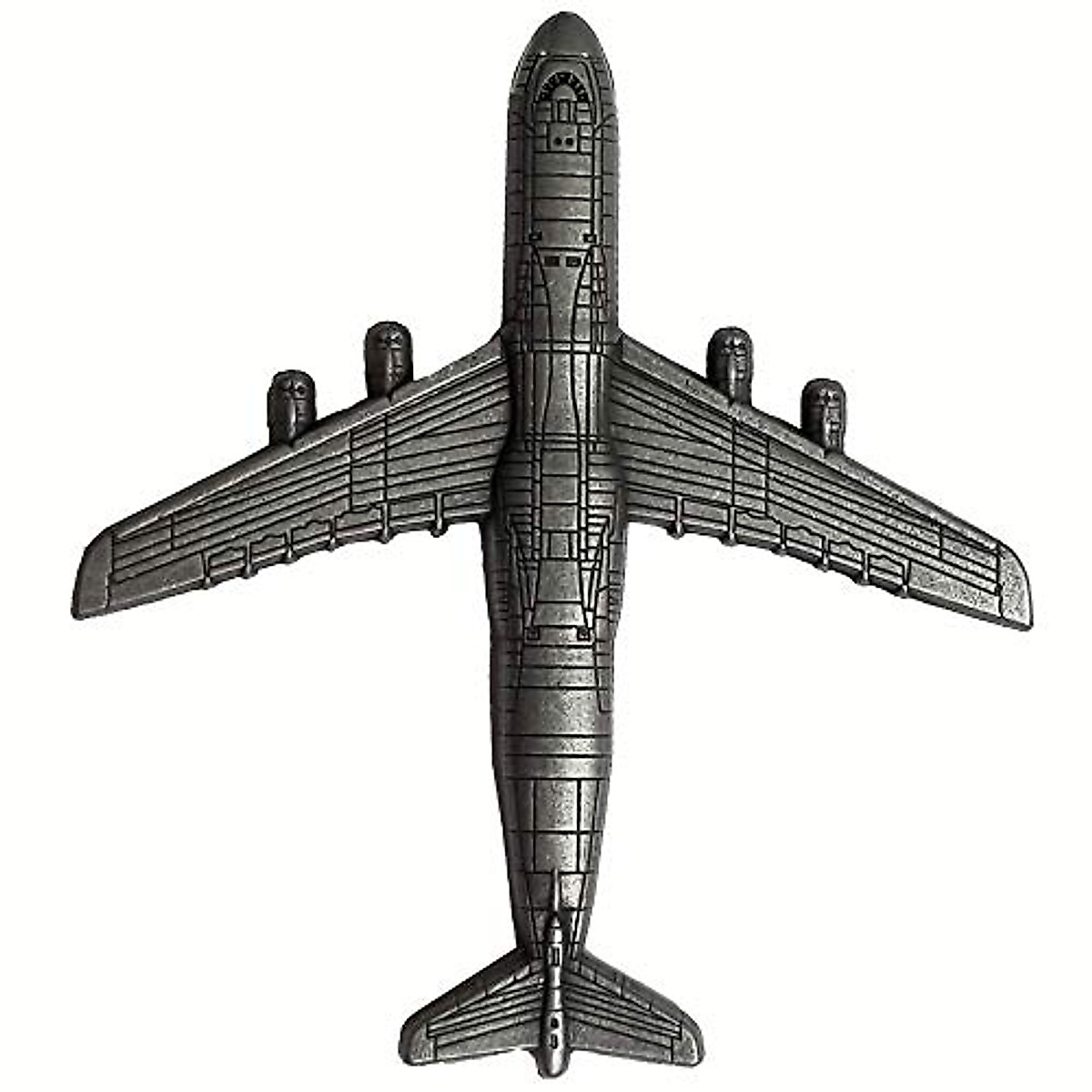 C-5 Galaxy Military Aircraft Shaped Challenge Coin