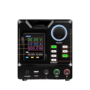 Adjustable DC Voltage Regulator Power Supply 30V 10A 60V 5A Switch 220V 110V RS232 Interface(30V5A 232port,220V)