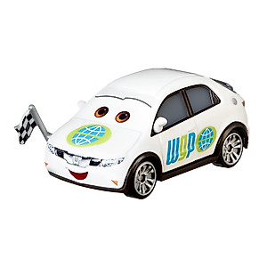 Disney Cars Toys and Pixar Cars 3, WGP Security Guard & Race Starter 2-Pack, 1:55 Scale Die-Cast Fan Favorite Character Vehicles for Racing and Storytelling Fun, Gift for Kids Age 3 and Older, Multi