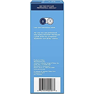 ACUVUE RevitaLens Multi-Purpose Disinfecting Solution 10 oz (Pack of 2)