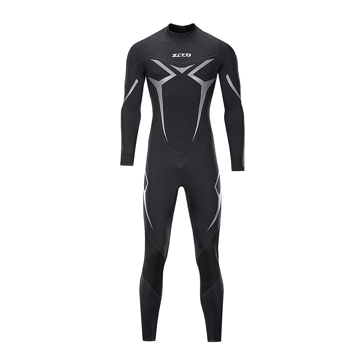 ZCCO Wetsuits Men's 3mm Premium Neoprene Full Sleeve Dive Skin for Spearfishing,Snorkeling, Surfing,Canoeing,Scuba Diving Wet Suits(M)