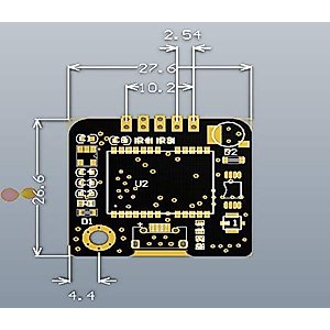 GPS Module Receiver,Navigation Satellite Positioning NEO-6M (Arduino GPS, Drone Microcontroller, GPS Receiver) Compatible with 51 Microcontroller STM32 Arduino UNO R3 with Antenna High Sensitivity