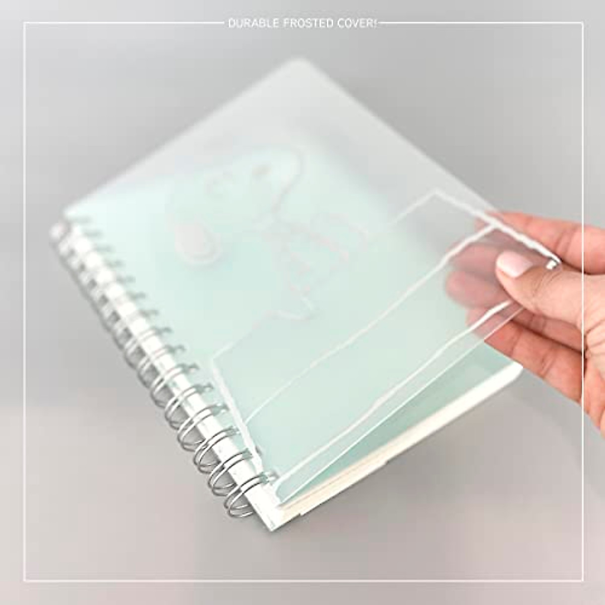 Graphique 2024 Spiral Frosted Cover Planner | 18 Month Organizer July 2023 - Dec. 2024 | Weekly & Monthly Spreads | To-Do & Note List | Reference Tabs | Reminder Stickers | Snoopy House | 6” x 8”