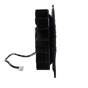 Replacement Internal Cooling Fan Cooler 17 Blades for Sony Playstation3 PS3 Slim 120G 160G 320G Console Fan Repair Parts (Black)
