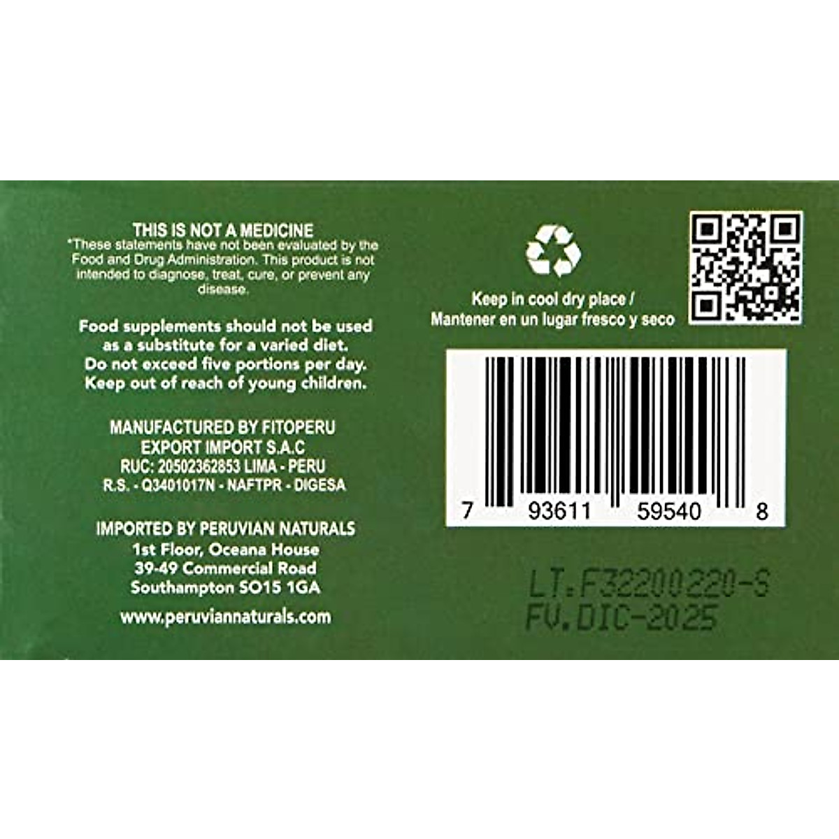 Hanan Valerian Root Tea (Valeriana) - 25 Herbal Tea Bags from Peru – Nature’s Calming Supplement for Relaxation Before Bed – 1000mg Valeerian Valerain per Filtered Teabag