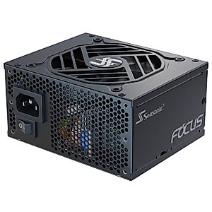 Seasonic Focus SGX-750 | 750W | 80+ Gold | Full-Modular | SFX Form Factor| Low Noise | Premium Japanese Capacitor | 10 Year Warranty | Nvidia RTX 30/40 Super & AMD GPU Compatible (Ref. SSR-750SGX)