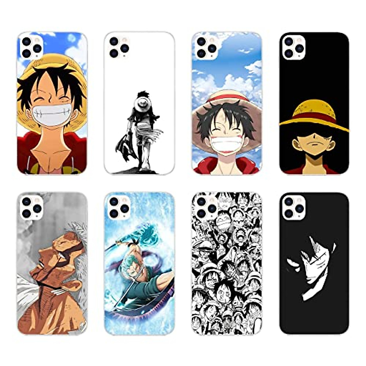 Compatible with LG V60 ThinQ | LG V60 ThinQ 5G case One Z with Piece 502 Ultra-Thin Transparent Soft Phone case