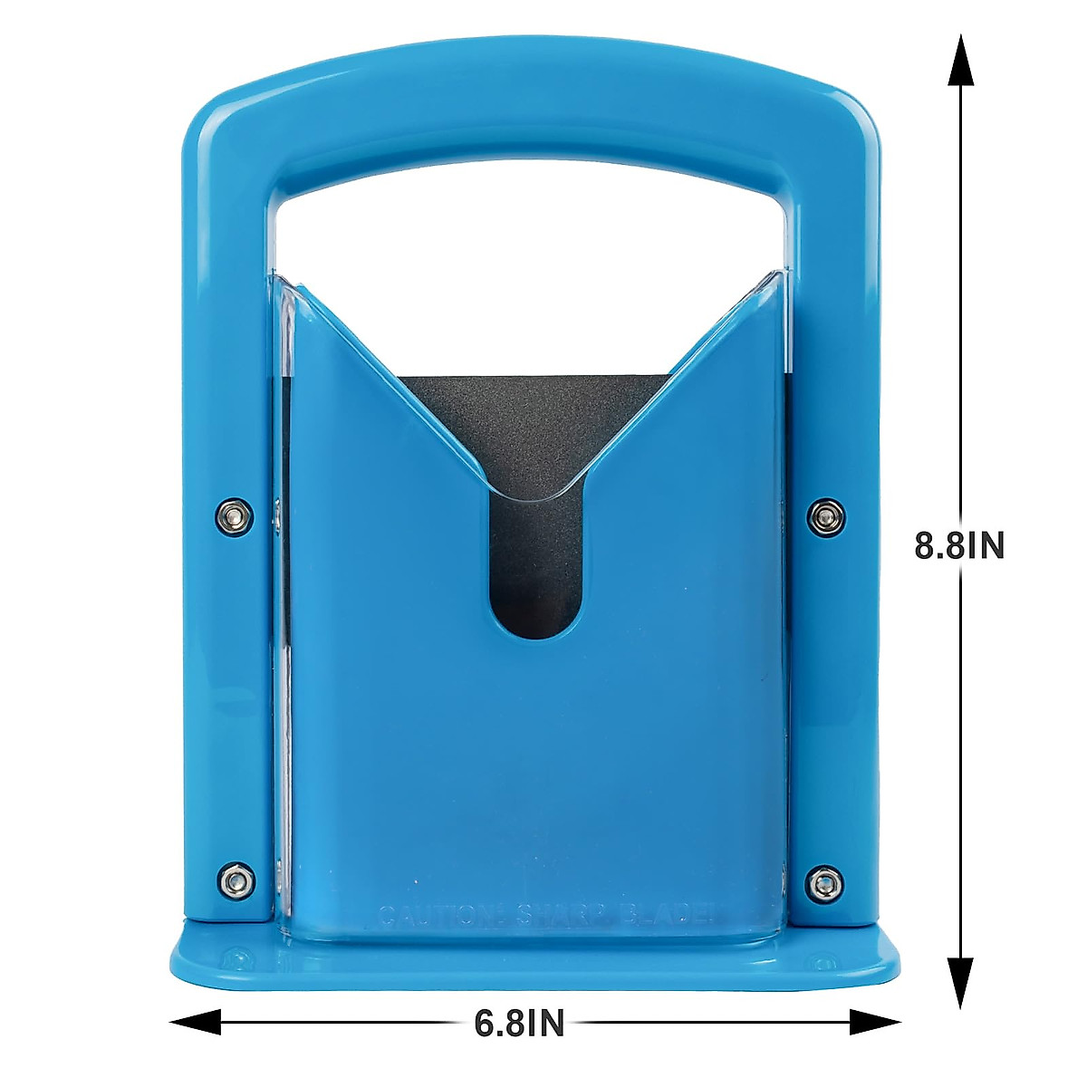 Bagel Slicer, Perfect for Bagels, Bagel Cutter Stainless Steel, Blue