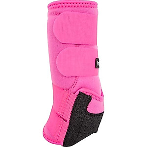 Classic Equine Legacy2 Front Support Boots, Hot Pink, Medium