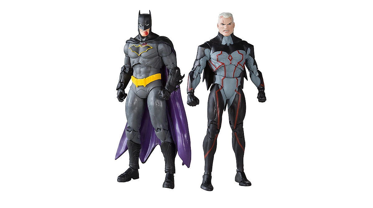 DC Multiverse Omega vs Batman 2pk - Highly Detailed Collectible Figures