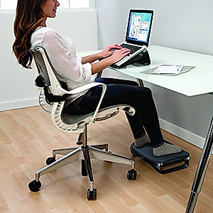 Fellowes I-Spire Series Foot Cushion/Rest, Black (9472801)