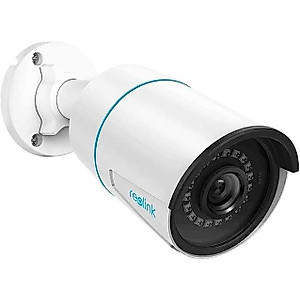 REOLINK 4K PoE NVR 8 Channel Pre-Installed 2TB Hard Drive, Up to 12TB HDD Capacity, 5MP@30FPS PoE Outdoor Security Cameras with Human/Vehicle Detection, RLN8-410 NVR Bundle with RLC-510A and RLC-520A