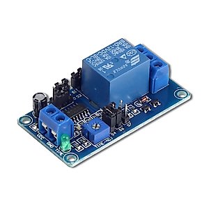 UCTRONICS DC 12V Time Delay Relay Module for Smart Home, Tachograph, GPS, PLC Control, Industrial Control, Electronic Experiment, Arduino Robot
