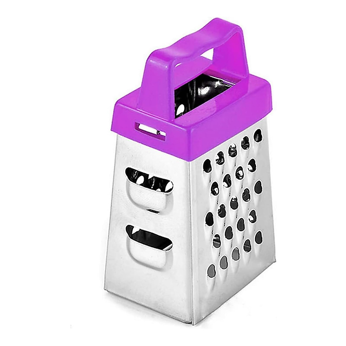 GOODFEER Mini Cheese Grater, 3 Pieces Stainless Steel Small Box Graters For Kitchen Slicer Cheese/Ginger/Vegetable,Pack of 3