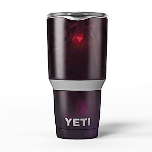 Design Skinz Dark Age Geometric V13 - Skin Decal Vinyl Wrap Kit Compatible with The Yeti Rambler Cooler Tumbler Cups