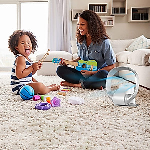 Bladeless Table Fan Cooler 14 Inch Wall Fan with Remote Control, 90° Oscillating Quiet Fan, 9 Speeds, Air Circulator Fan for Home Office Bedroom Living Room