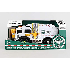Daron NYC Sanitation Truck with Lights & Sounds 2019 New