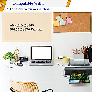 LISTWA Compatible Toner Cartridge Replacement for Xerox AltaLink B8145 Toner High Yield for AltaLink B8145 B8155 B8170 Printer 1 Black