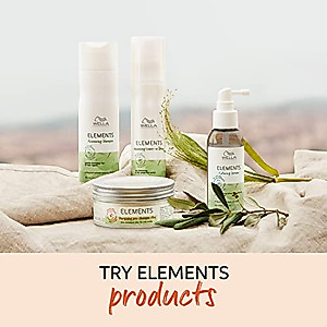 Wella Professionals Elements Purifying Pre-shampoo Clay, Pre-shampoo Clay for Oily Scalp, 70 ml