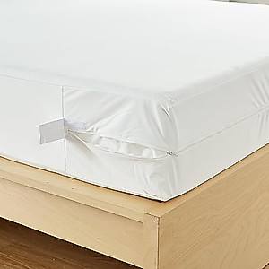 Bargoose Home Textiles | Zippered Mattress or Box Spring Cover | Lab Tested & Certified | Waterproof (Twin, 9" Deep)