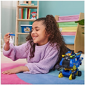 Paw Patrol, Chase Rise and Rescue Transforming Toy Car with Action Figures and Accessories, Kids Toys for Ages 3 and up