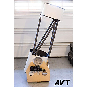 AVT Dobsonian Telescope Eyepiece Tray for 1.25" Eyepieces & Filters + One 2"