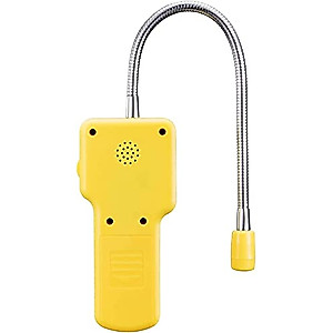 Gas Leak Detector & Natural Gas Detector: Portable Gas Sniffer to Locate Leaks of Multiple Combustible Gases Like Propane, Methane, LPG, LNG, Fuel, Sewer Gas with 12" Flexible Sensor Neck