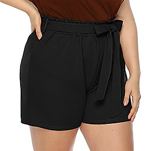 White Capris for Women Petite Cargo Capris Best Jean Shorts for Moms Womenscargo Shorts 4 Inch Workout Shorts Linen Cotton Pants Women's Medium Length Jean Shorts Wide Leg Capris Jeans Fold Over