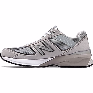 New Balance Men's Made in US 990 V5 Sneaker, Grey/Castlerock, 11